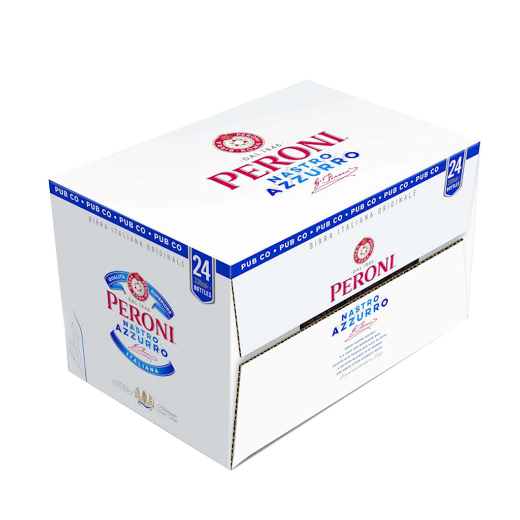 Peroni Nastro Azzuro 330ml Bottle Case – The Bevvy Philippines